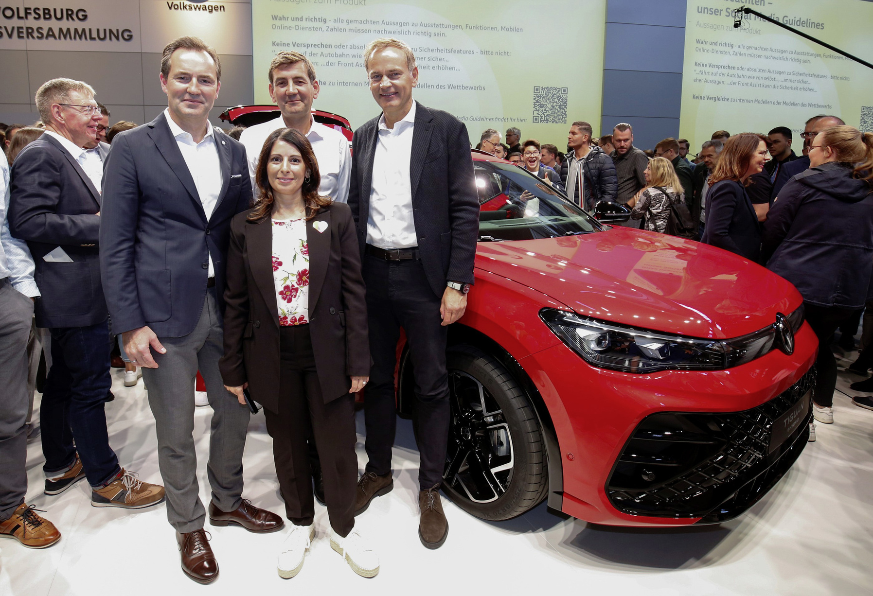 Vorstand und Betriebsrat setzen auf neuen Tiguan bei der Auslastung des ...